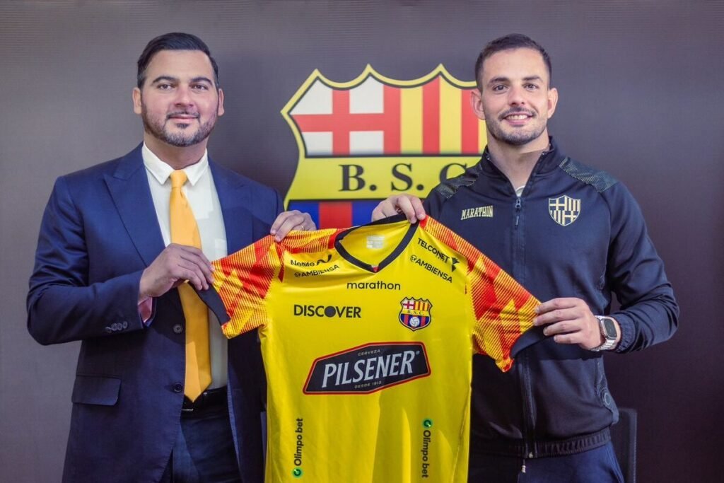 Octavio Rivero, el nuevo grito de gol Barcelona SC - El Crack