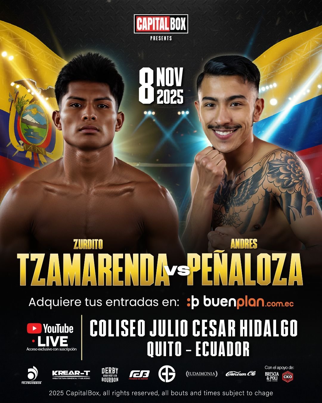 Antonio 'El Zurdito' Tzamarenda, la nueva sensación del boxeo de ...